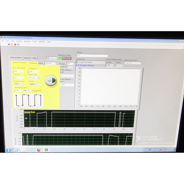 Flat Laser Scanner machine